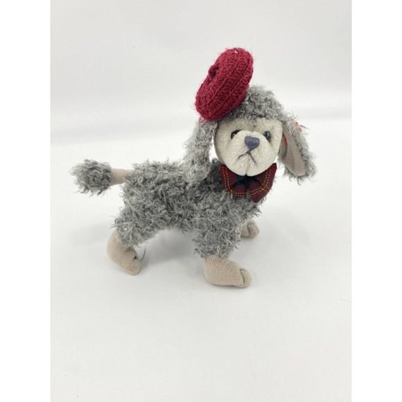 Ty | Toys | Vintage 993 Ty Attic Treasures Collection Cheri Gray Poodle ...